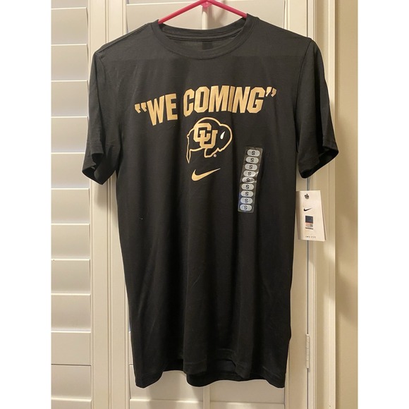 Nike | Shirts | Coach Prime Mens Nike Colorado Buffaloes We Coming ...